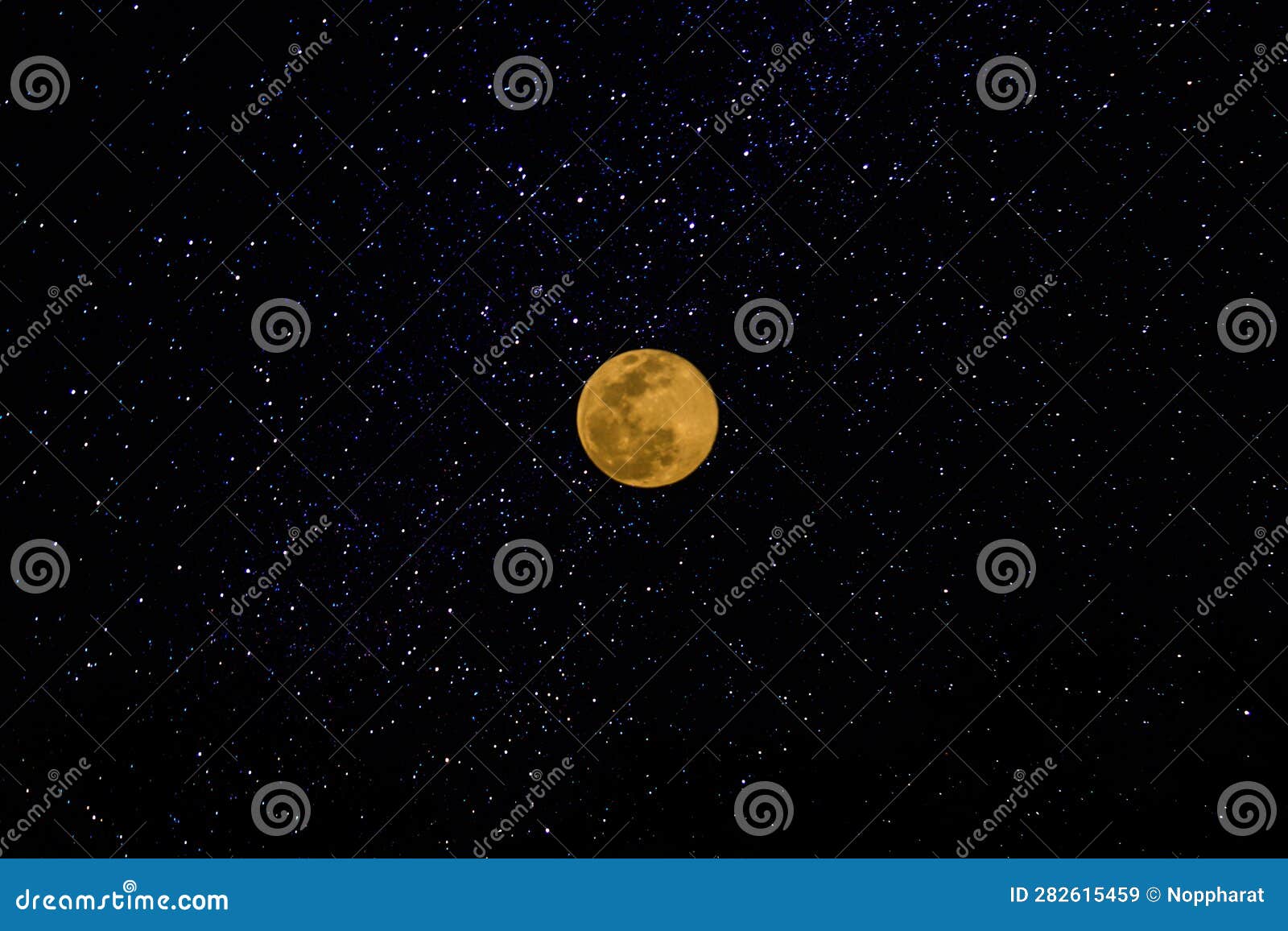Full Moon in Micro Moon Night Stock Image - Image of moonlight ...