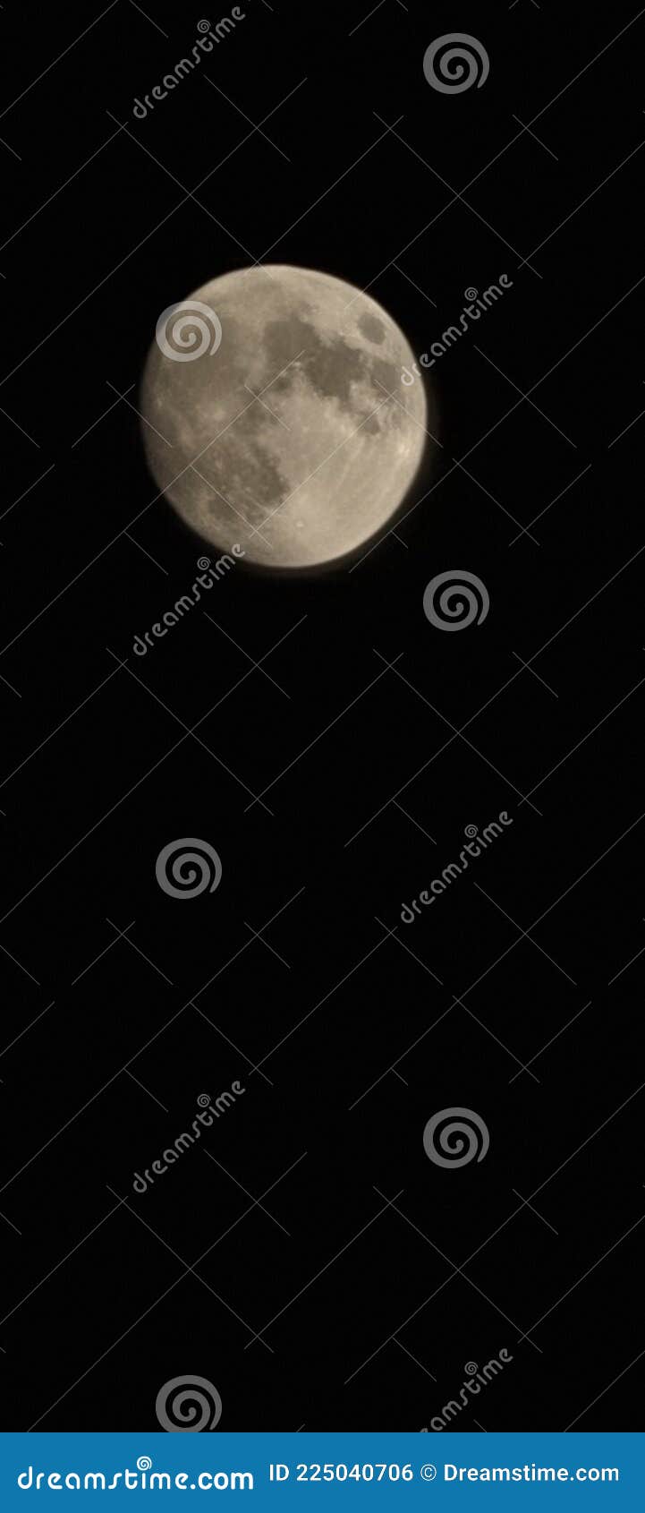 Full moon midnight stock photo. Image of circle, moonlight - 225040706