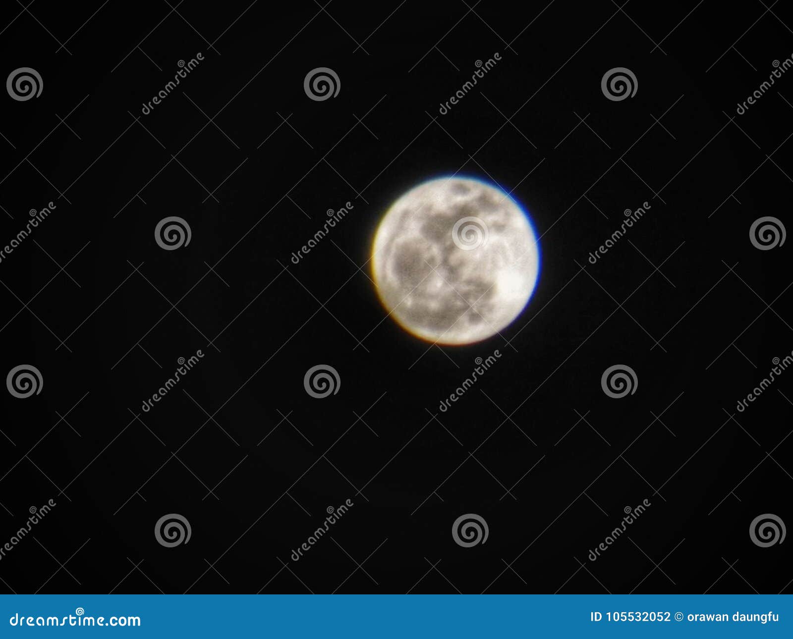 The Full Moon stock photo. Image of entire, phenomenon - 105532052