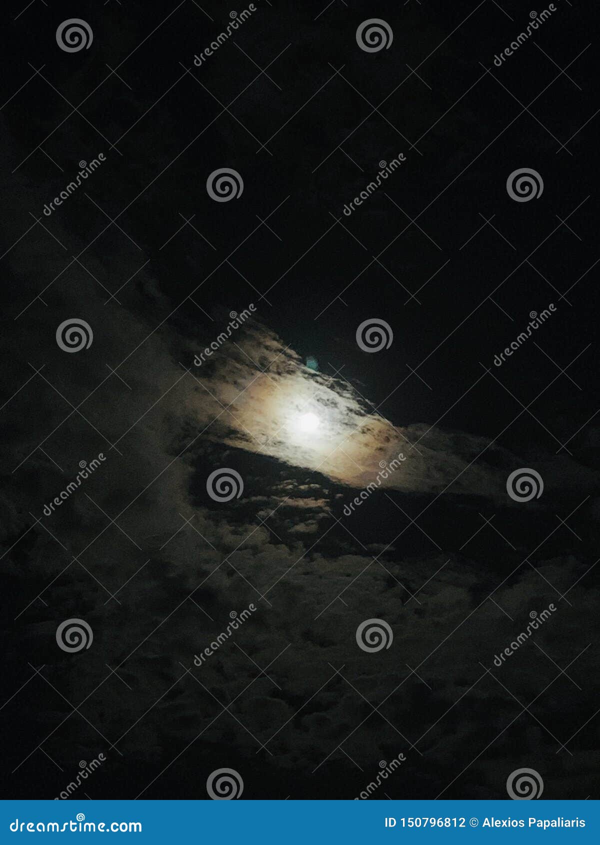 Full Moon stock photo. Image of moonlight, fullmoon - 150796812