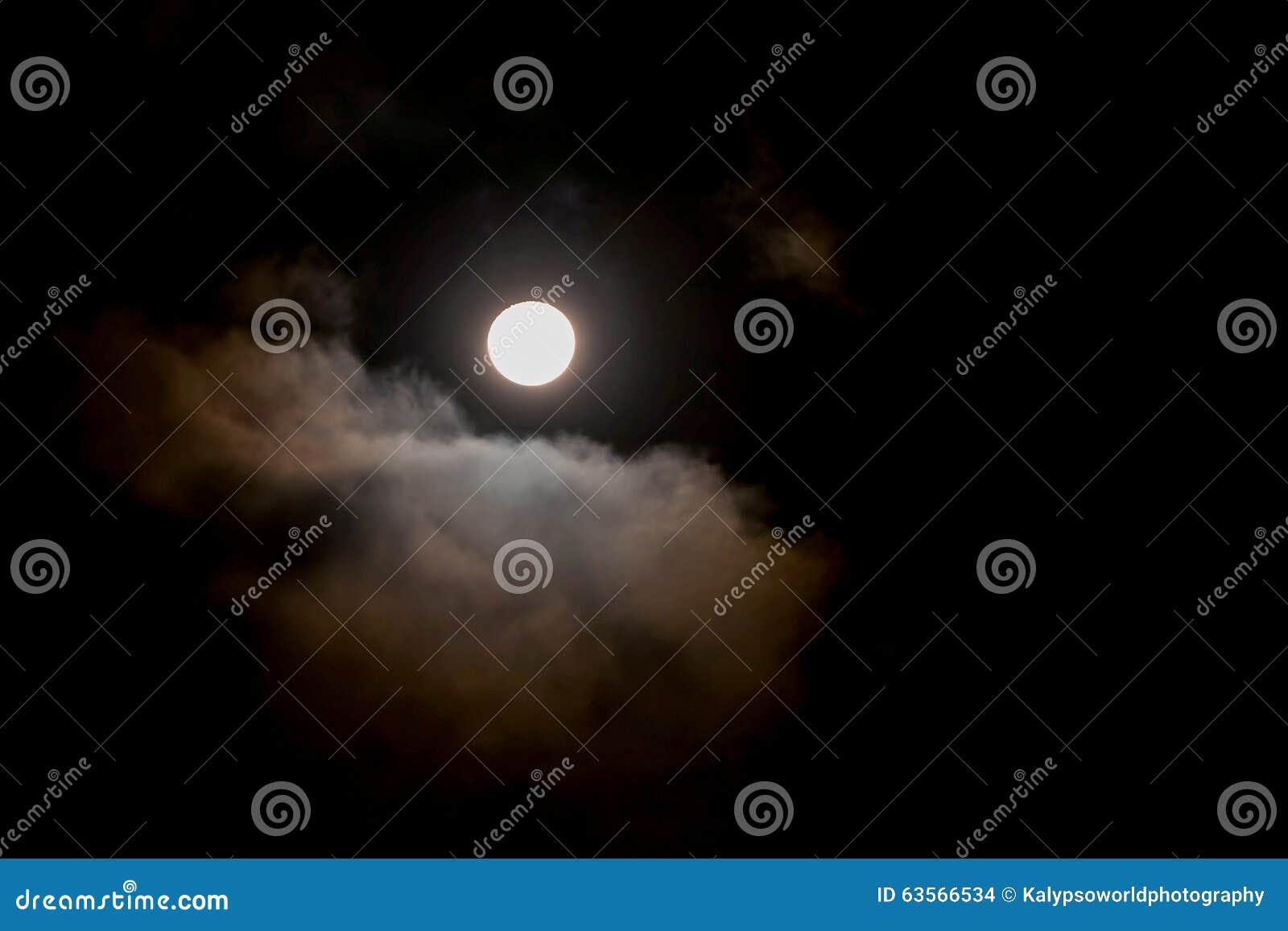 Full Moon, Moonlight stock photo. Image of eclipse, month - 63566534