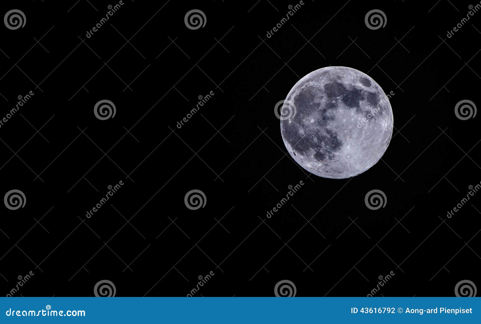 Full moon stock photo. Image of beautiful, astroid, earth - 43616792