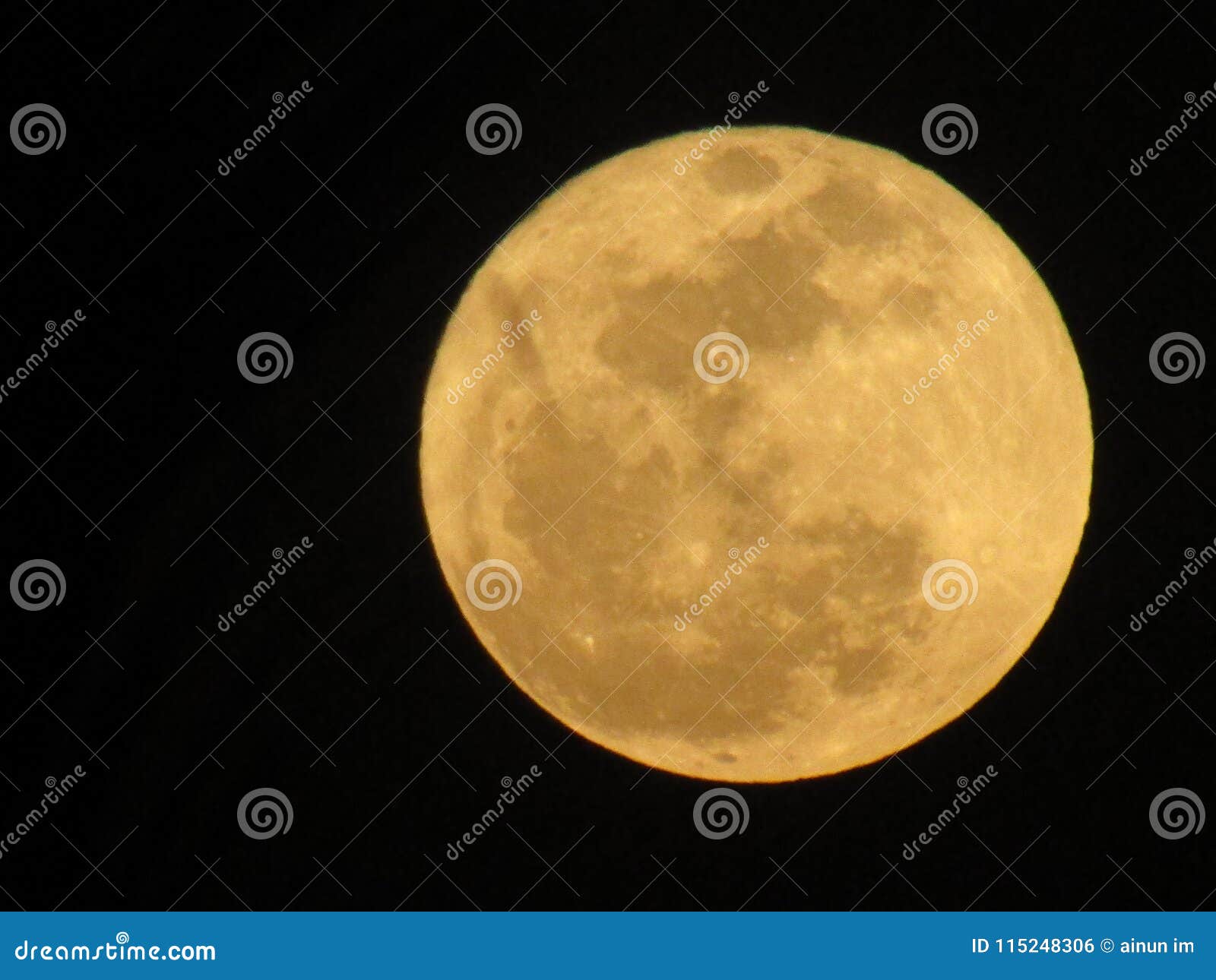 MOON stock photo. Image of nature, full, night, moon - 115248306