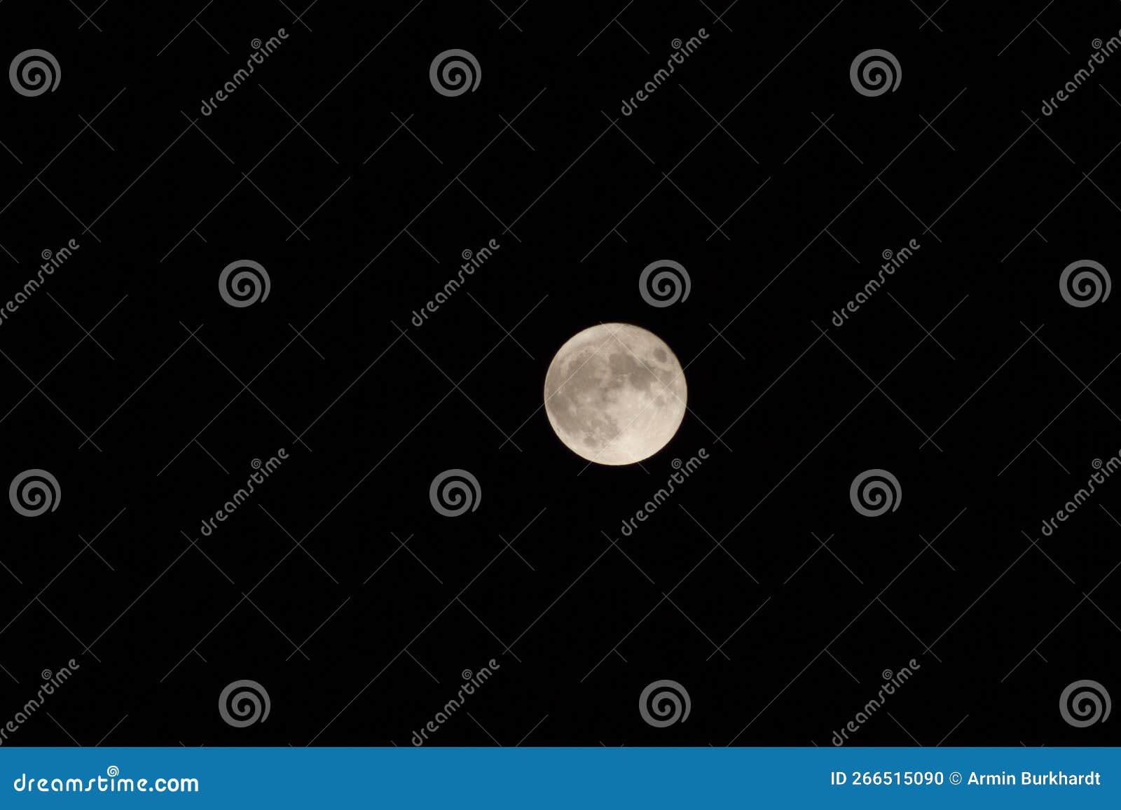 Full moon in the night sky stock photo. Image of bright - 266515090