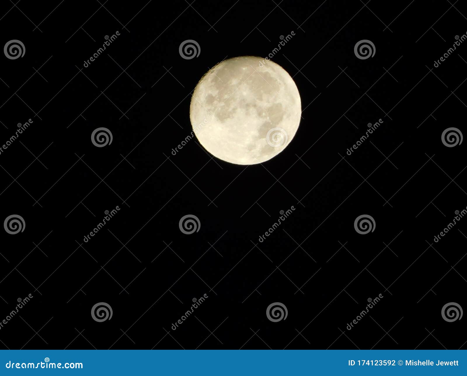 Full moon over virginia stock photo. Image of night - 174123592