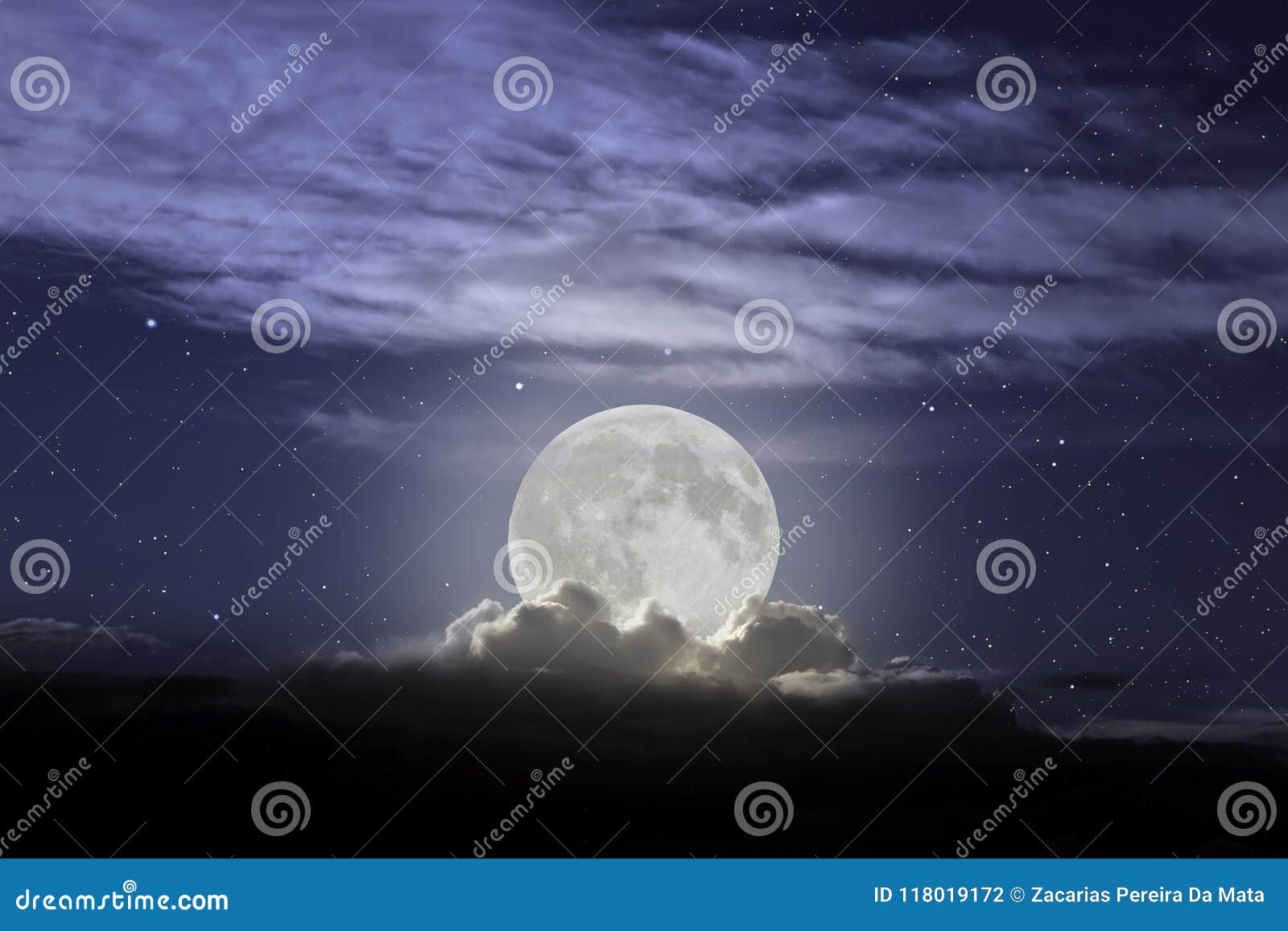 Full moon rising stock photo. Image of supermoon, yellow - 118019172