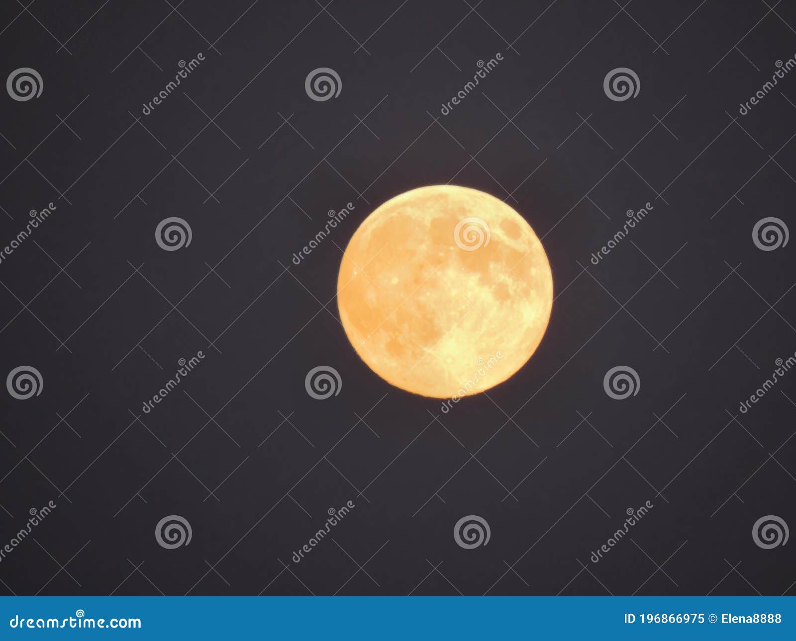 Full Moon Round Disc of the Moon on Black Sky . Stock Image - Image of ...