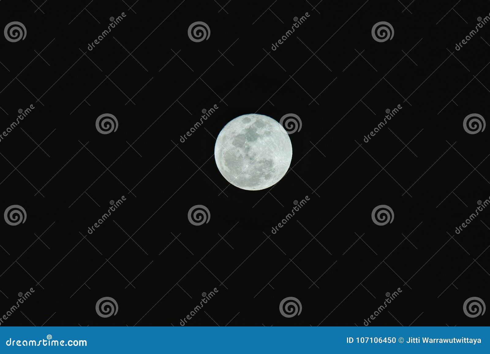 Full Moon stock photo. Image of midnight, full, moon - 107106450