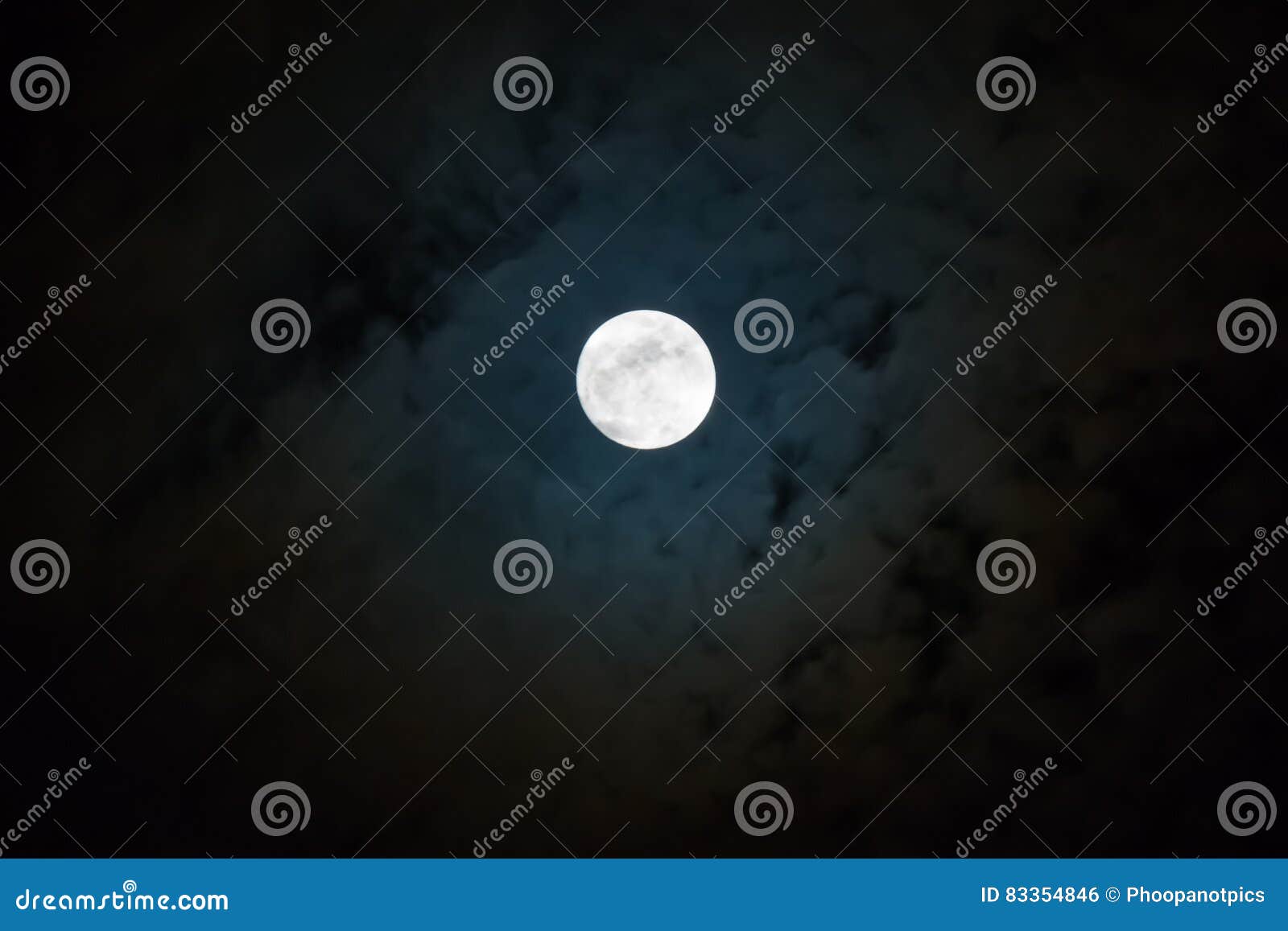 Full moon on sky stock photo. Image of surface, science - 83354846