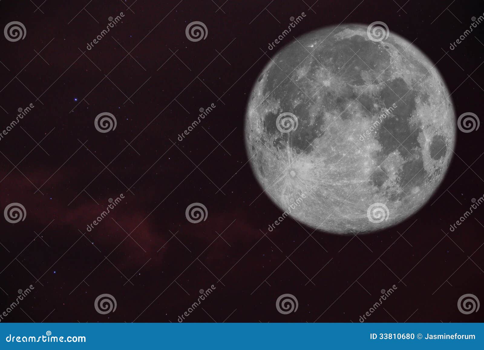 Full moon in the sky stock photo. Image of satellite - 33810680