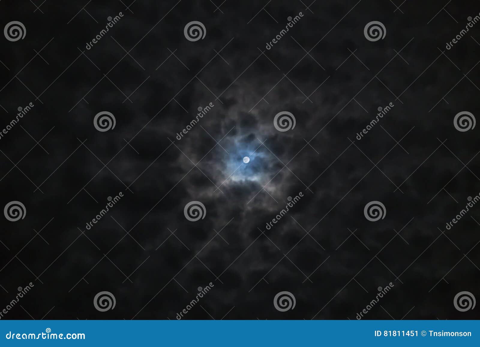 Full moon in storm clouds stock image. Image of shine - 81811451