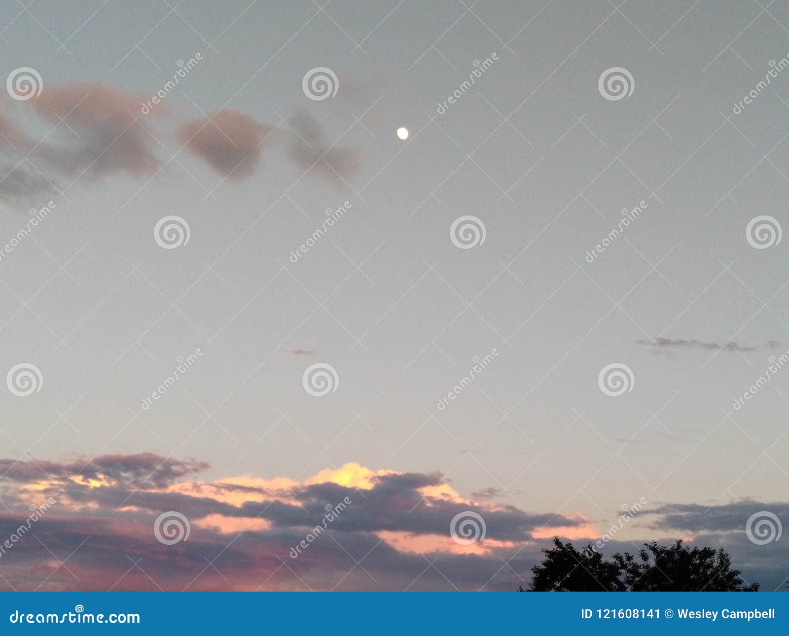 Full moon sunset stock image. Image of southwest, sunset - 121608141