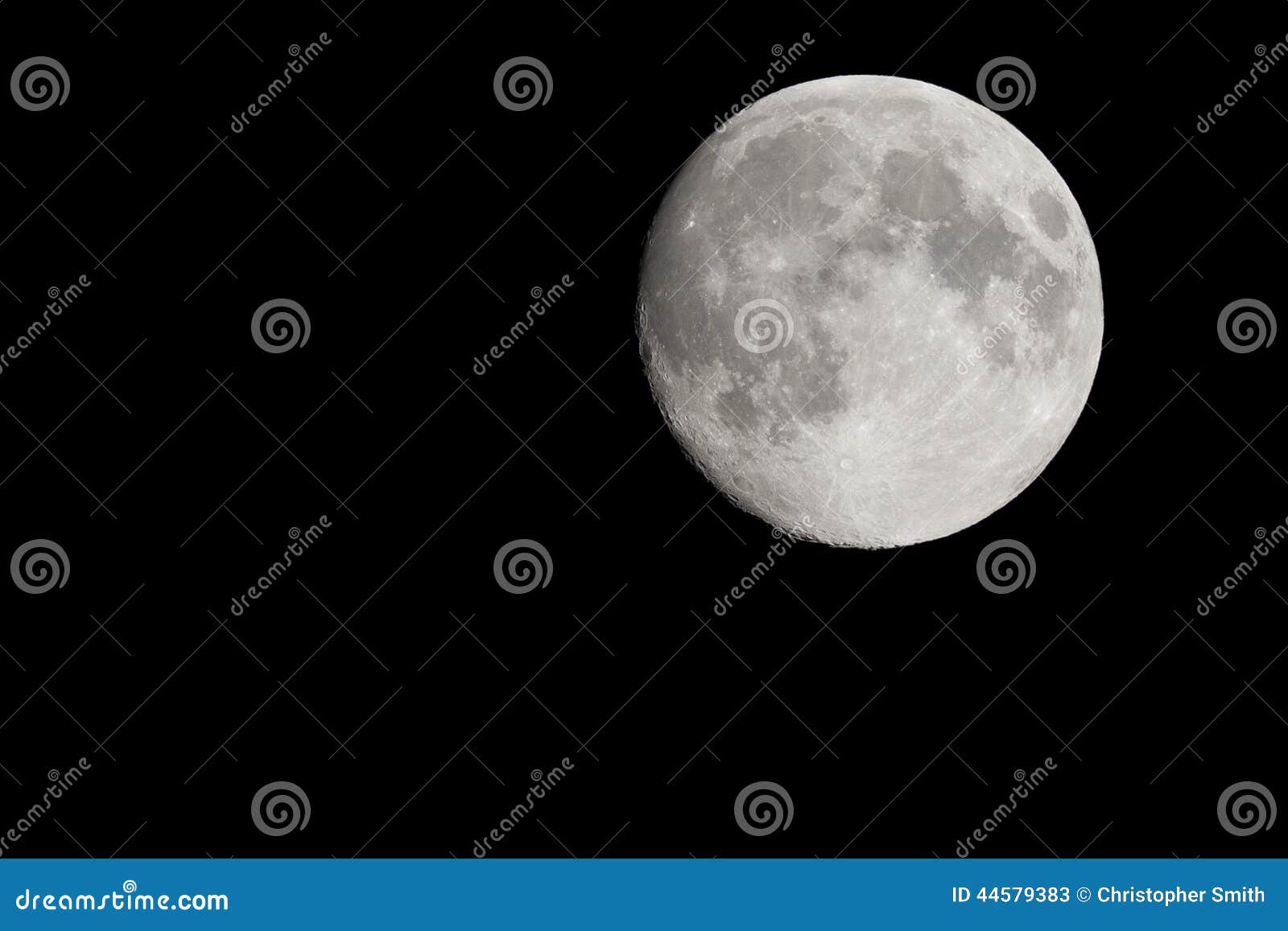 Full Moon stock image. Image of celestial, astronomy - 44579383