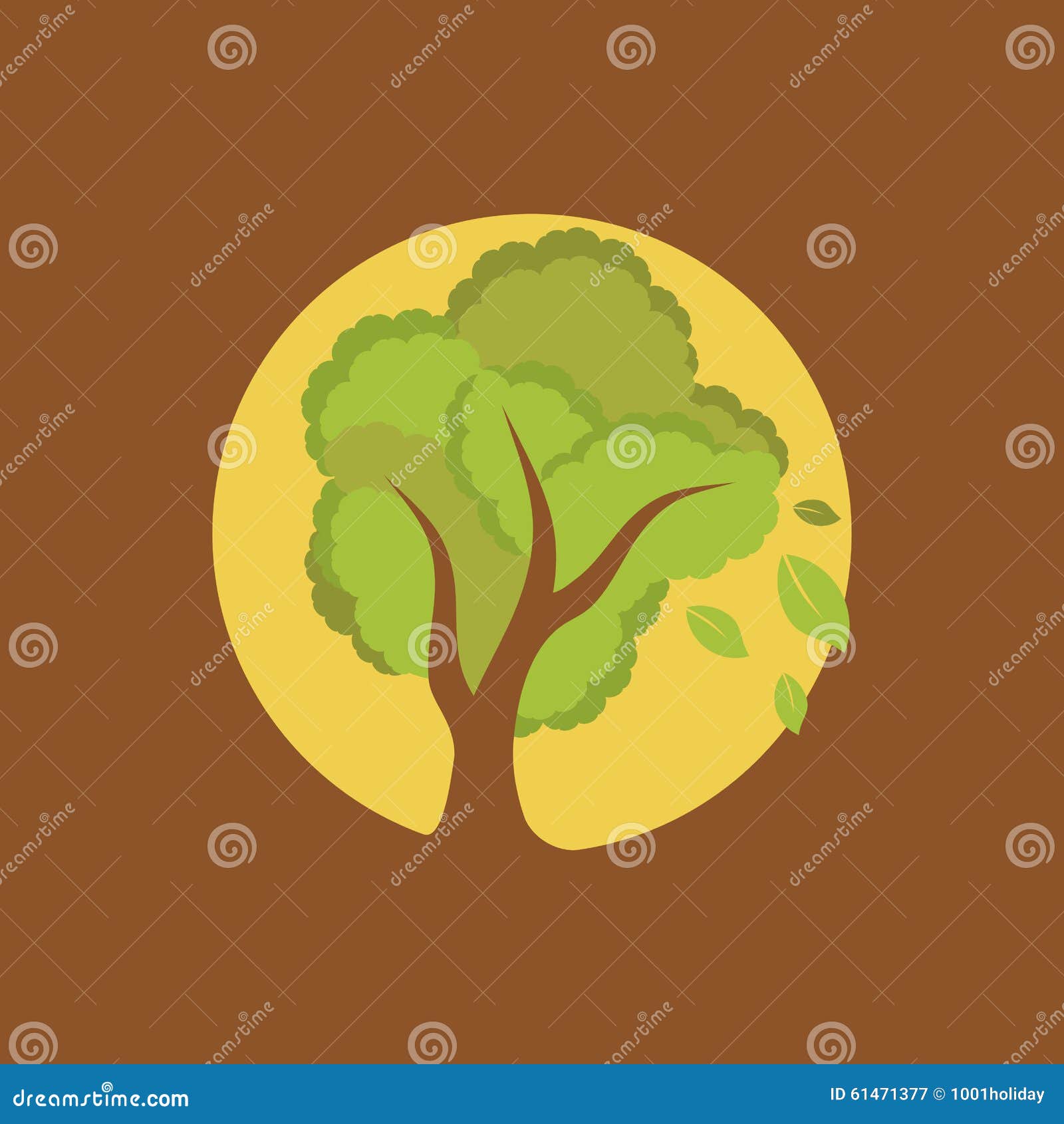Moon And Tree Stock Photography | CartoonDealer.com #12077306