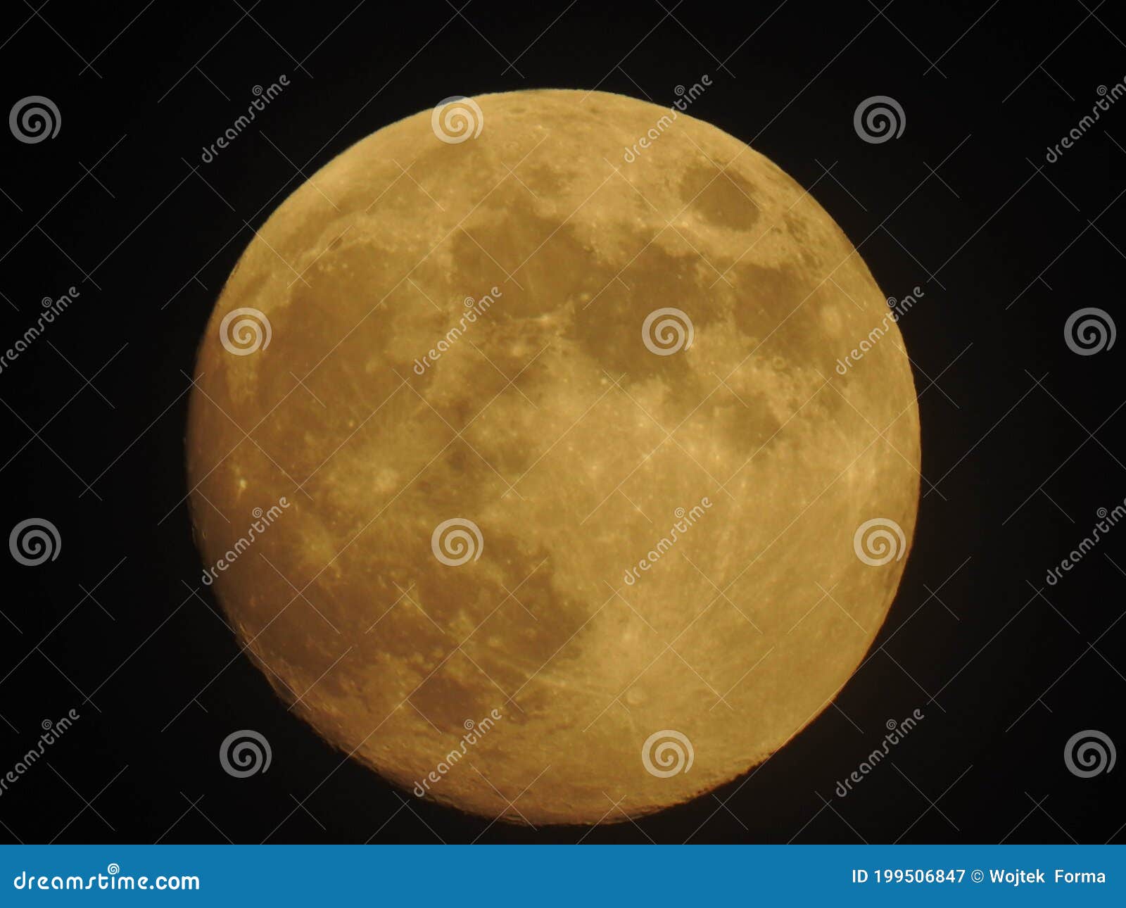 Full Moon with Visible Surface Craters Stock Image - Image of apollo ...