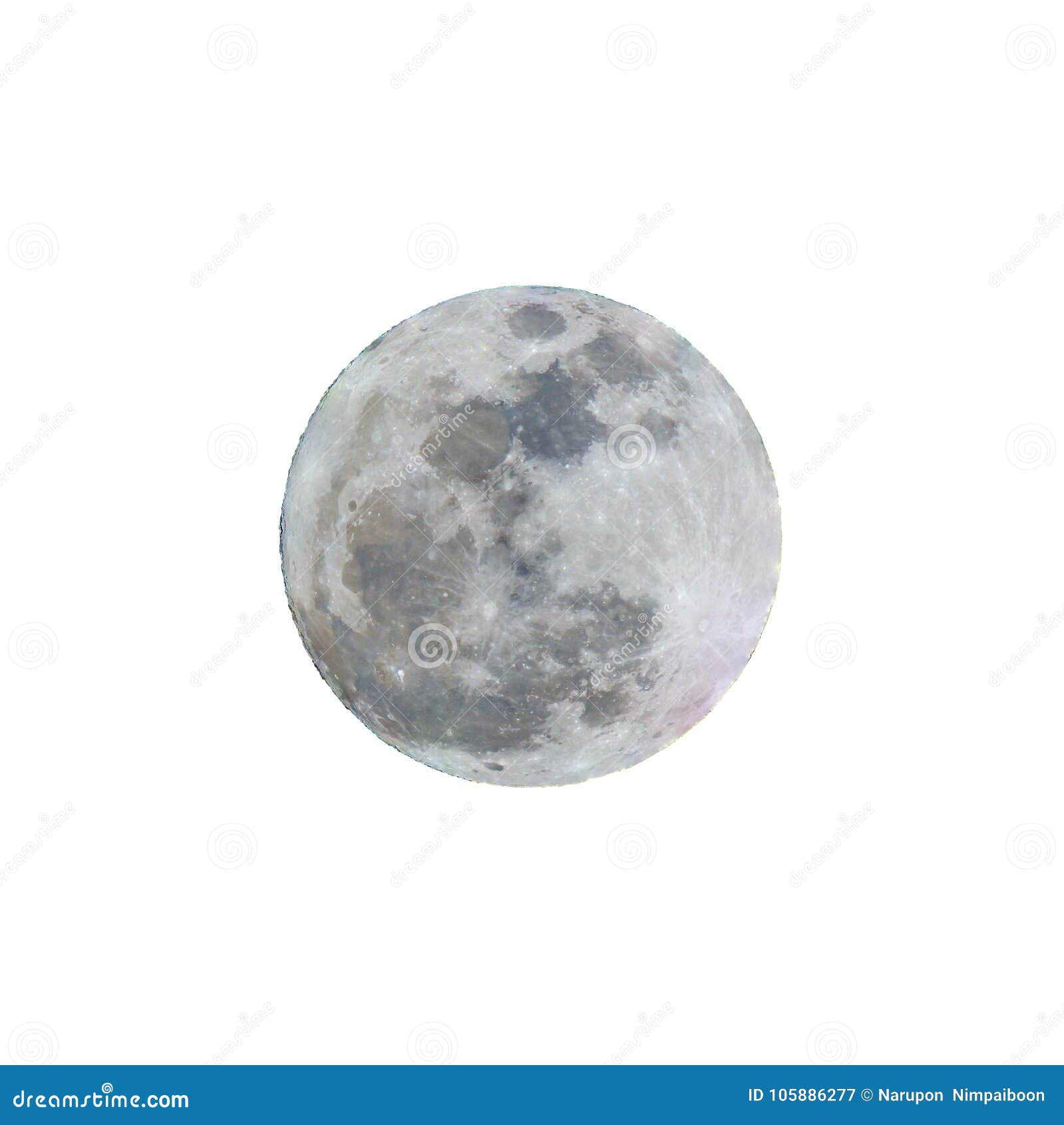 Moon White Backgroung