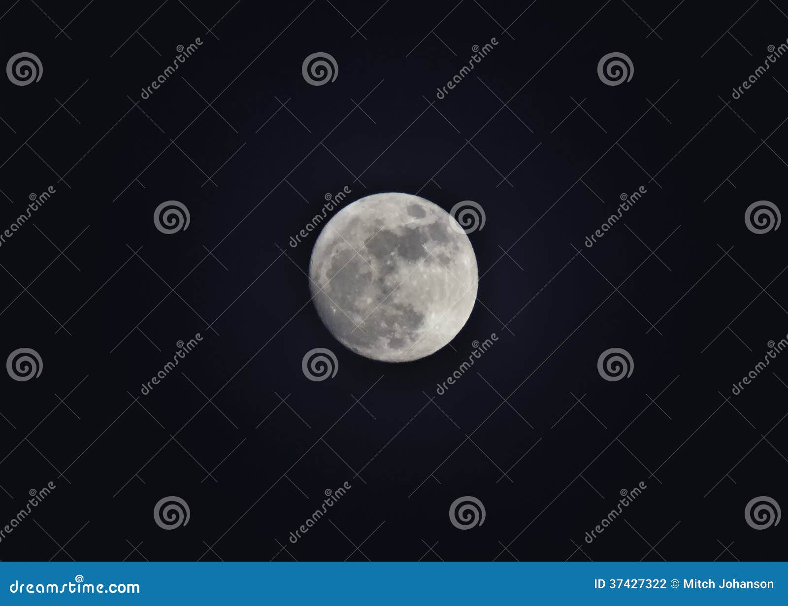 Full Moon in a Winter S Night Sky Stock Photo - Image of salt, winter ...