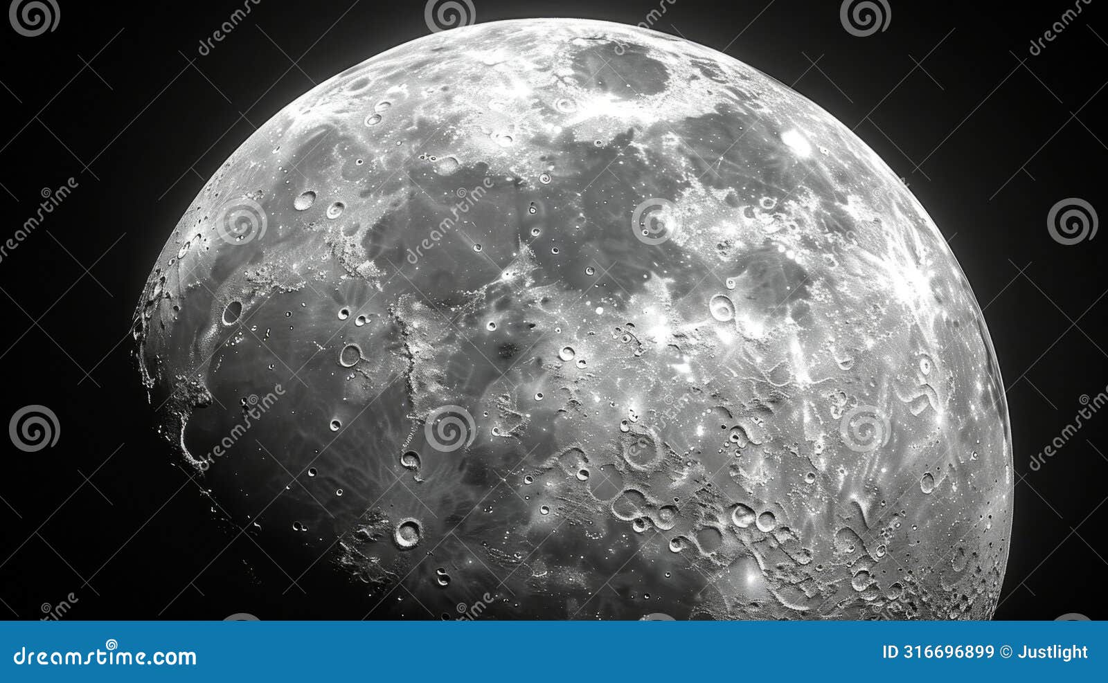The Full Moons Texture Resembles a Smooth Polished Pearl with Subtle ...