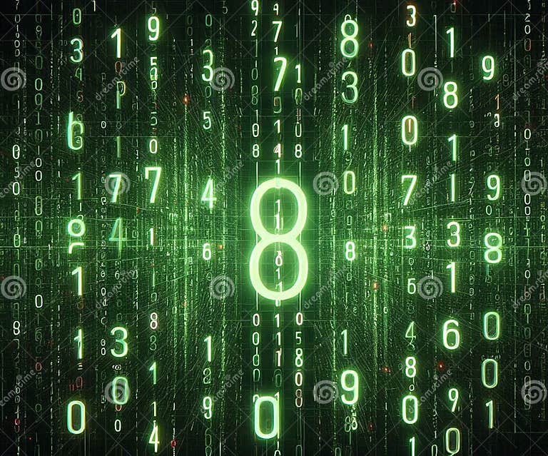 Matrix stock photo. Image of darkness, night, decoded - 326775962