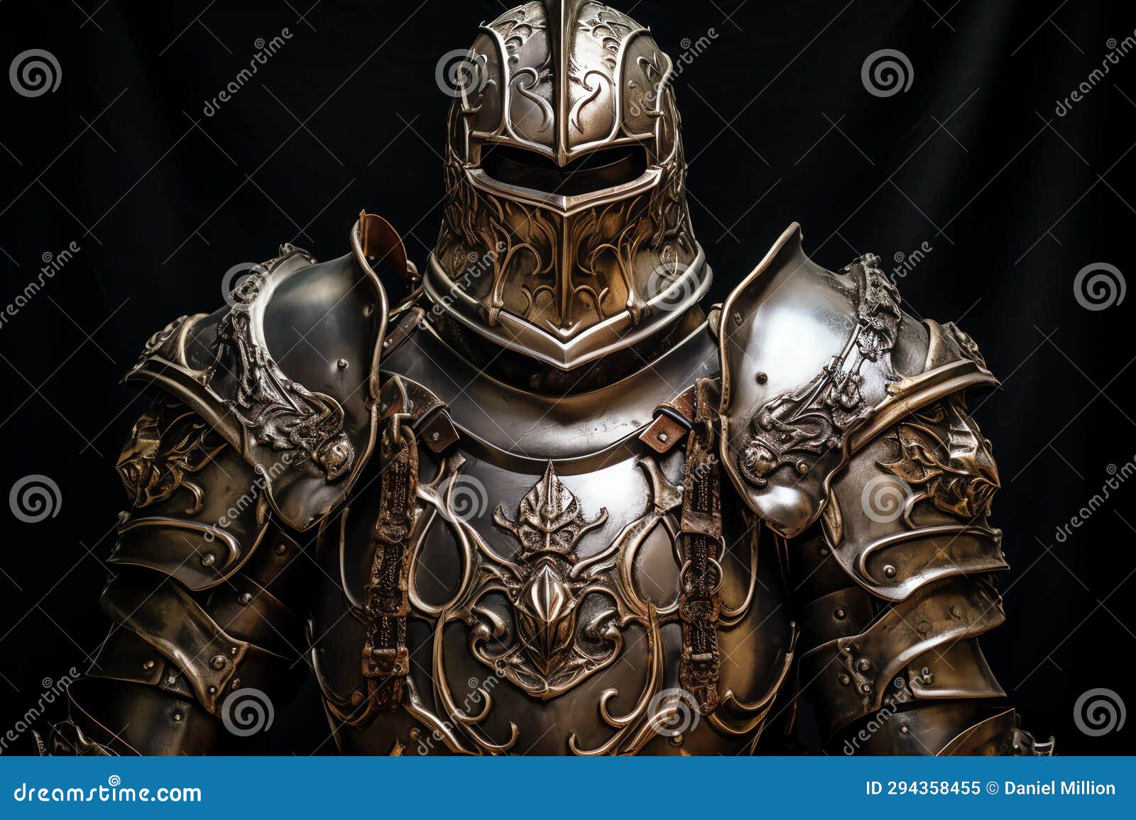 Full Plate Armor Medieval Fantasy Photo Stock Illustration ...