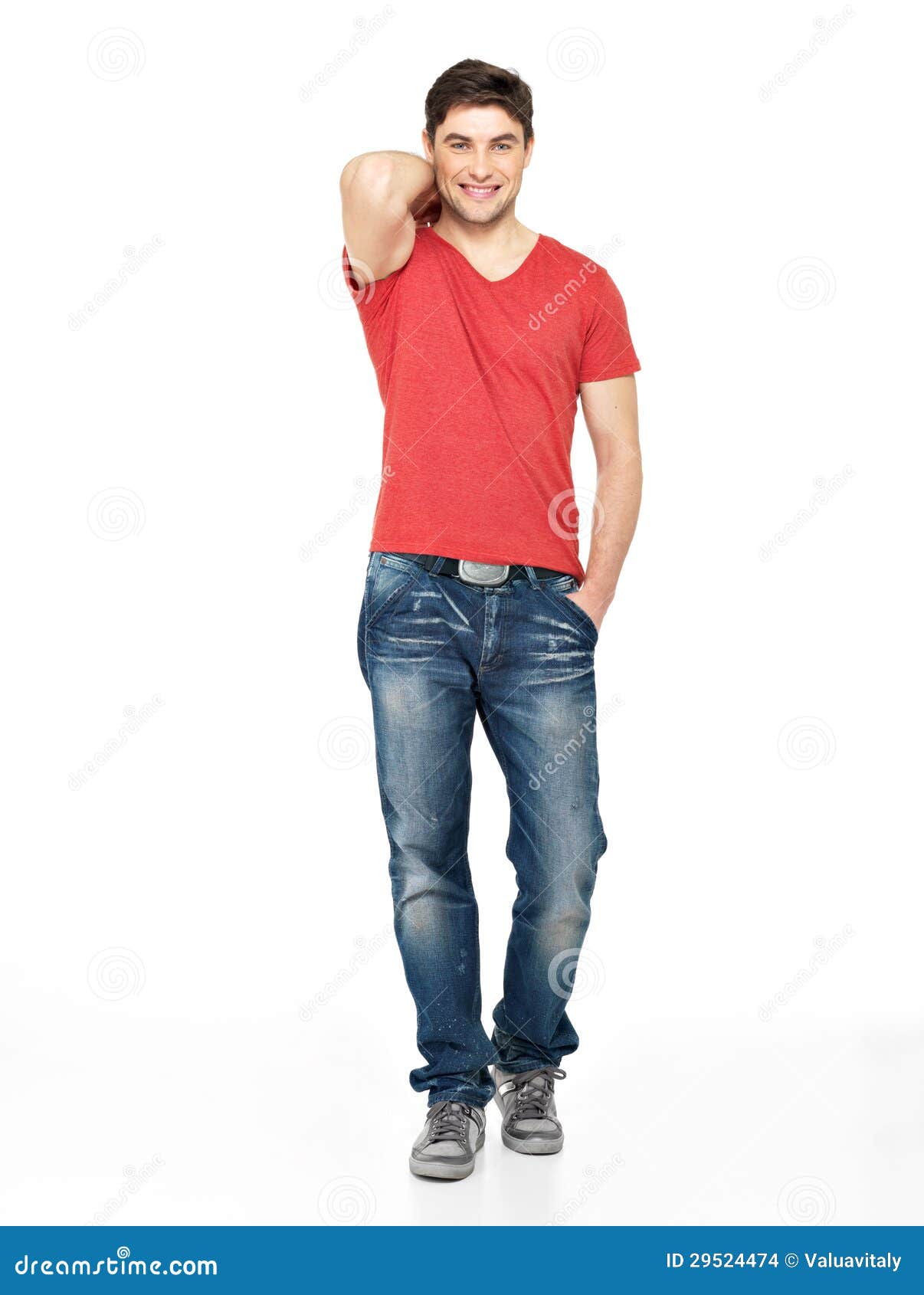 Full Portrait of Happy Handsome Man in Casuals Stock Photo - Image of ... Full Portrait of Happy Handsome Man in Casuals Stock Photo - Image of ...