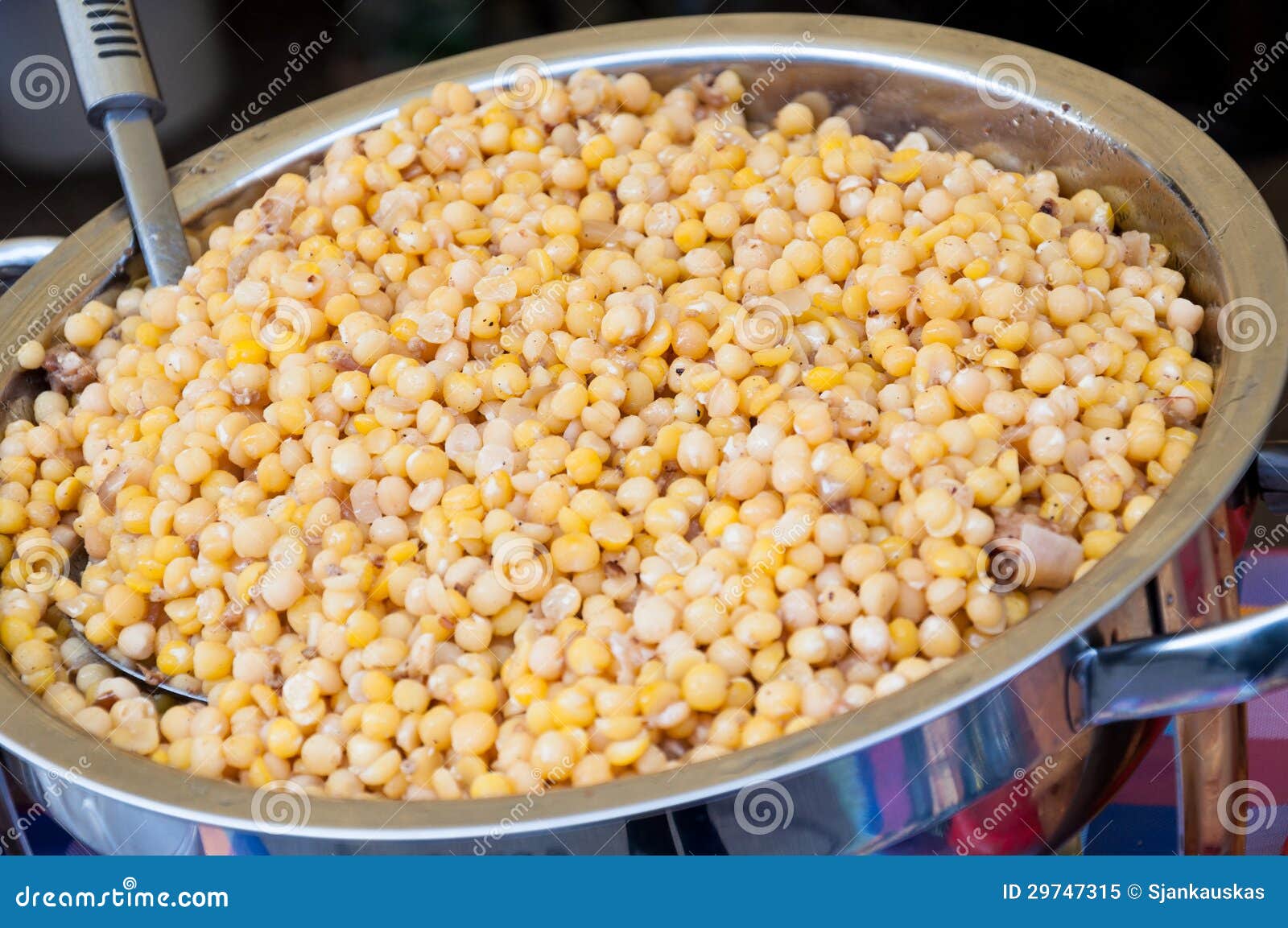 Yellow peas stock image. Image of cooked, tasty, cook - 29747315