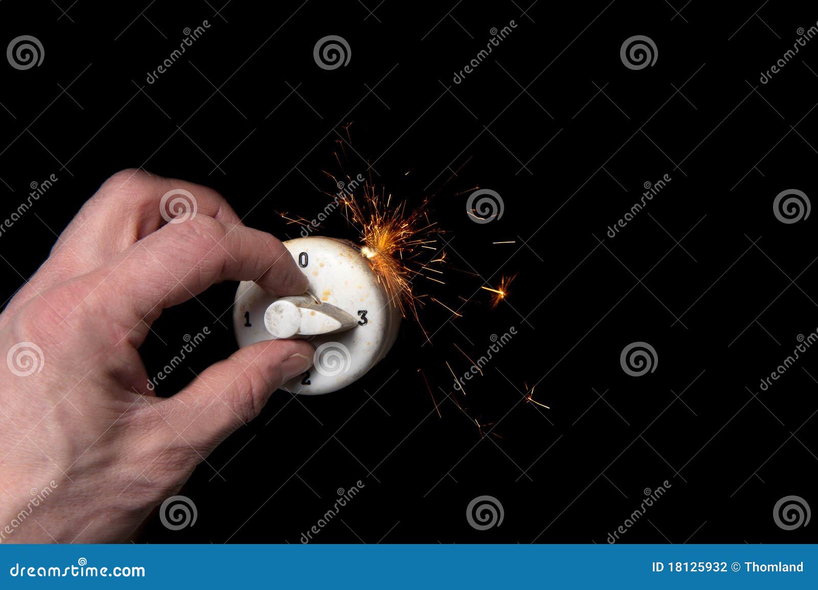 Full power stock photo. Image of electric, electricity - 18125932