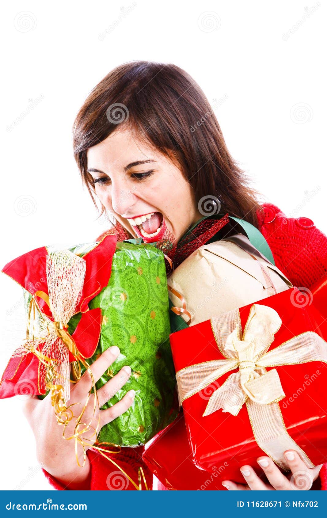 Full of Presents Joy stock image. Image of lots, cheerful - 11628671