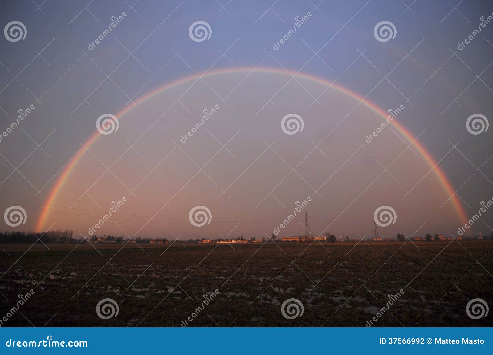 Full rainbow stock photo. Image of arch, sevencoloured - 37566992