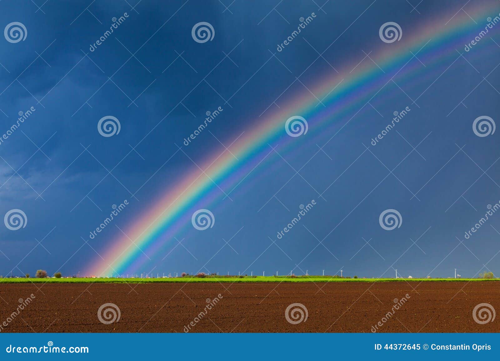 Full rainbow spectrum stock image. Image of appearance - 44372645
