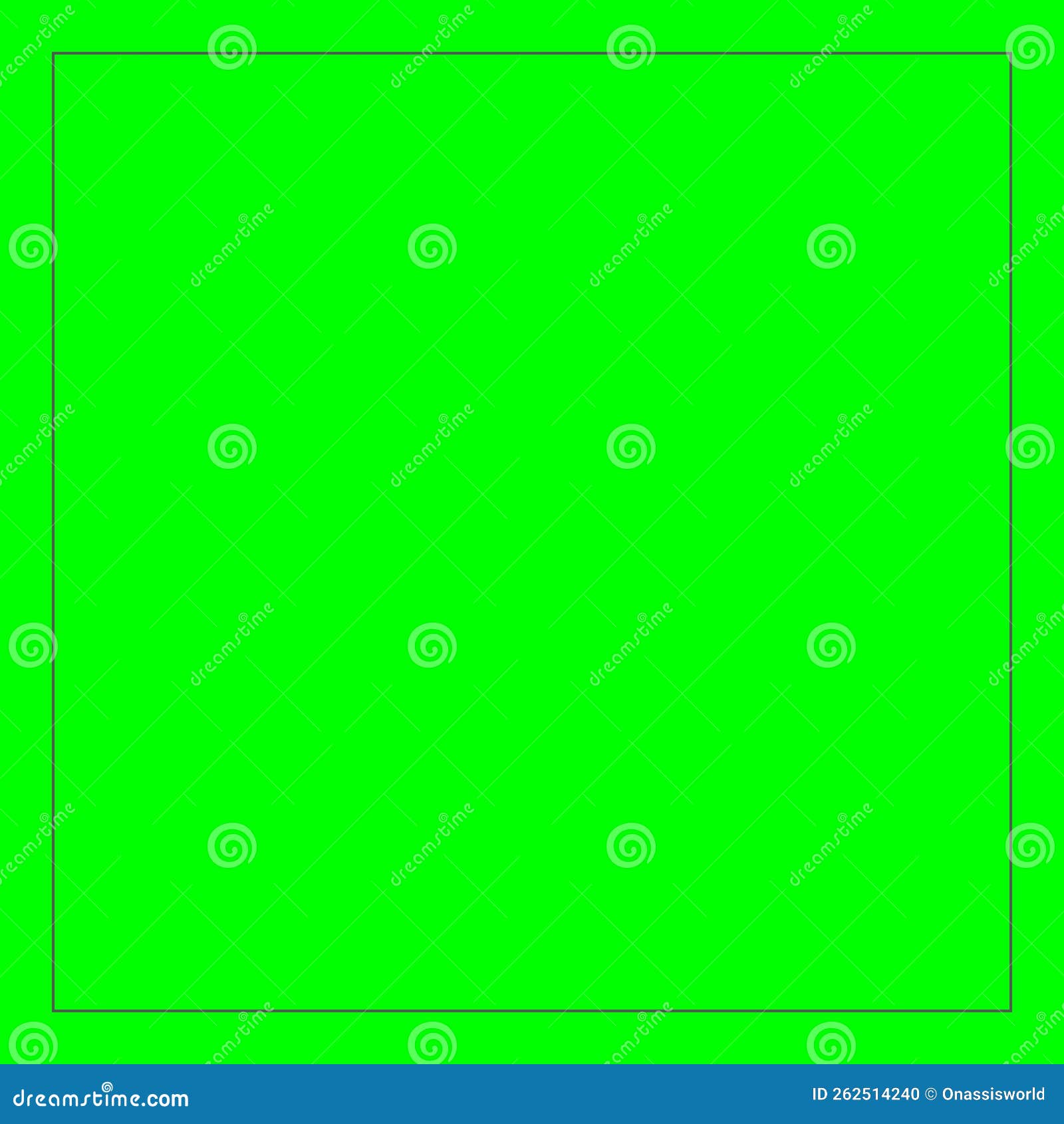 Full Resolution Green Screen OutlineShapes Stock Illustration ...