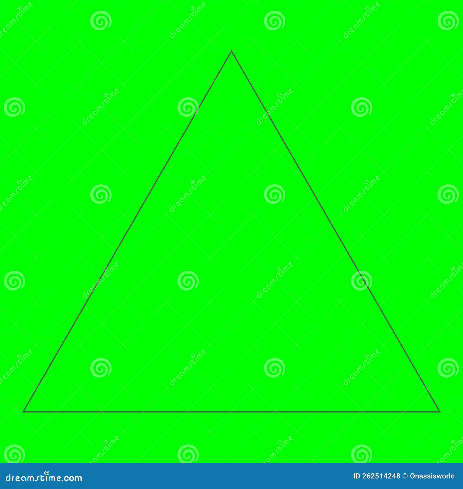Full Resolution Green Screen OutlineShapes Stock Illustration ...