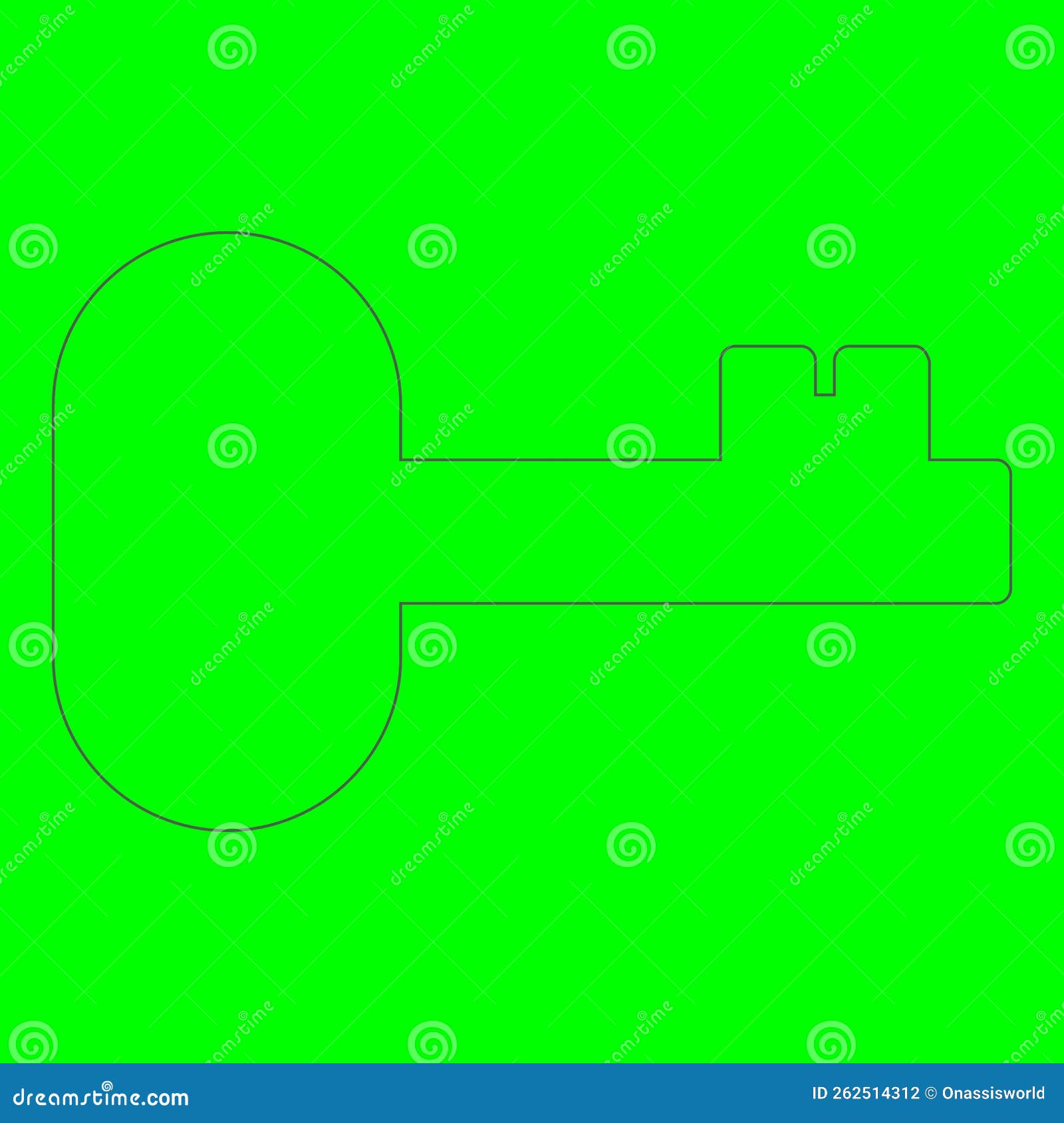 Full Resolution Green Screen OutlineShapes Stock Photo - Image of full ...