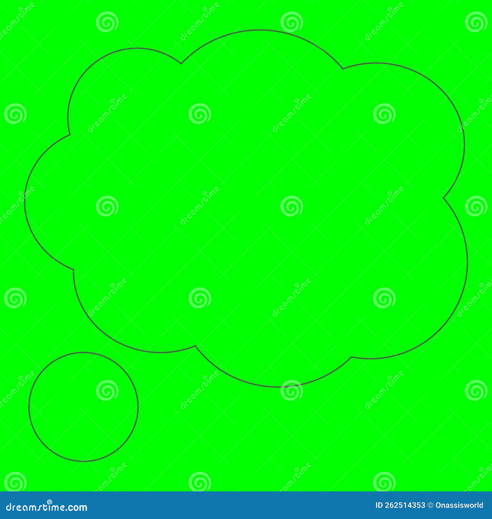 Full Resolution Green Screen OutlineShapes Stock Image - Image of ...