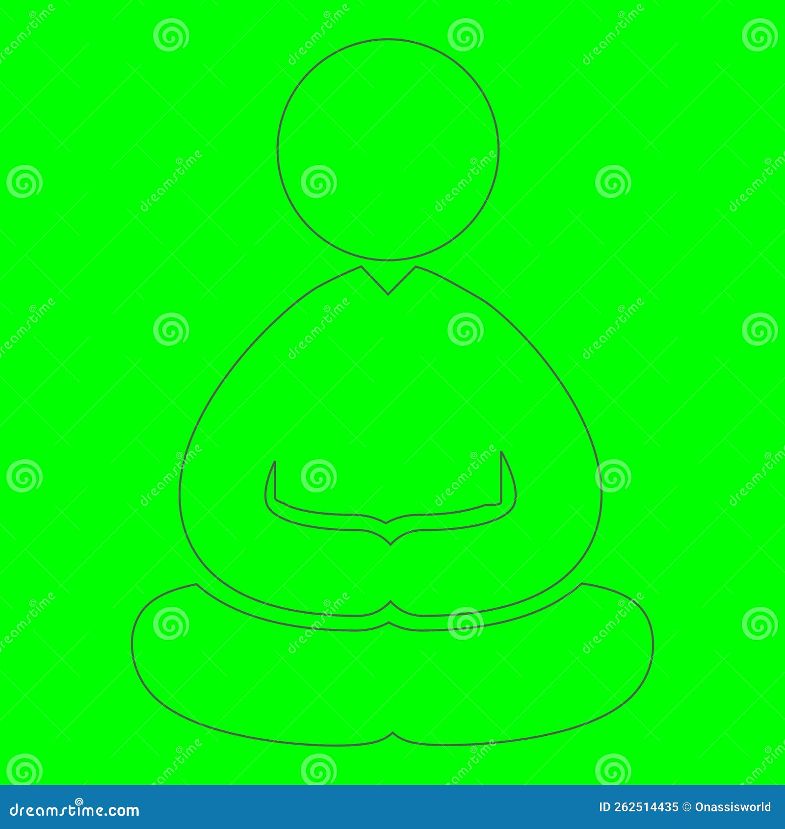 Full Resolution Green Screen OutlineShapes Stock Image - Image of full ...