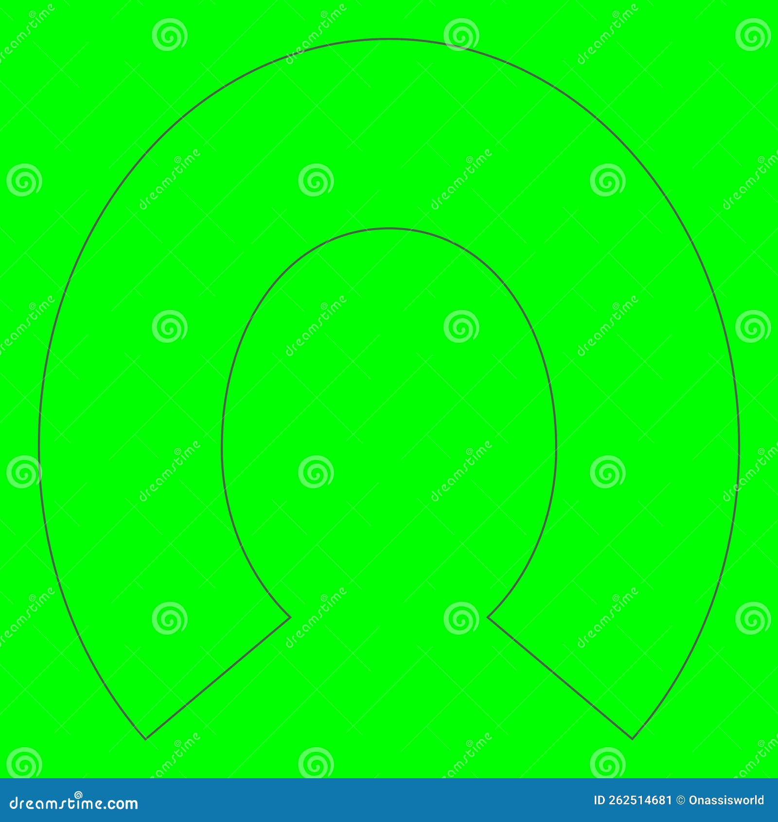 Full Resolution Green Screen Shapes Stock Image - Image of screen ...