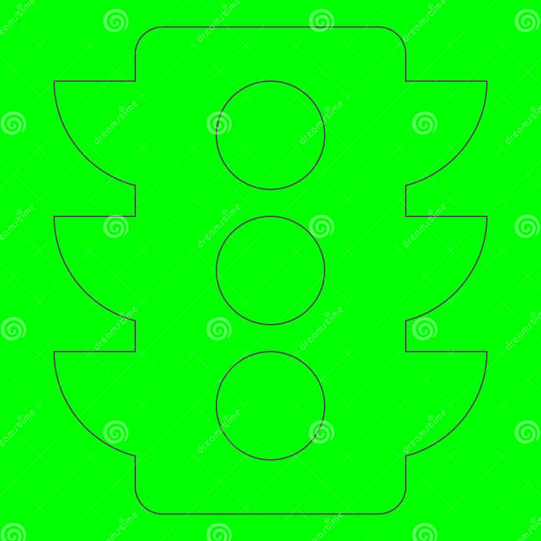 Full Resolution Green Screen Shapes Stock Image - Image of screen ...