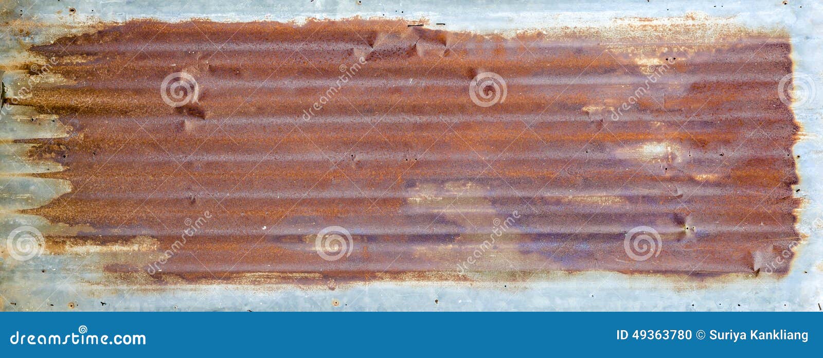 Full of Rusty Old Tin Roof. Stock Photo - Image of scene, zinc: 49363780