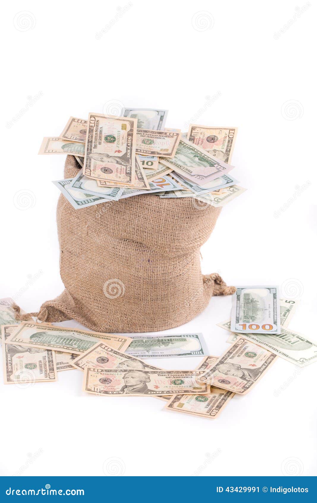 Full Sack Bag Royalty-Free Stock Photography | CartoonDealer.com #16274375