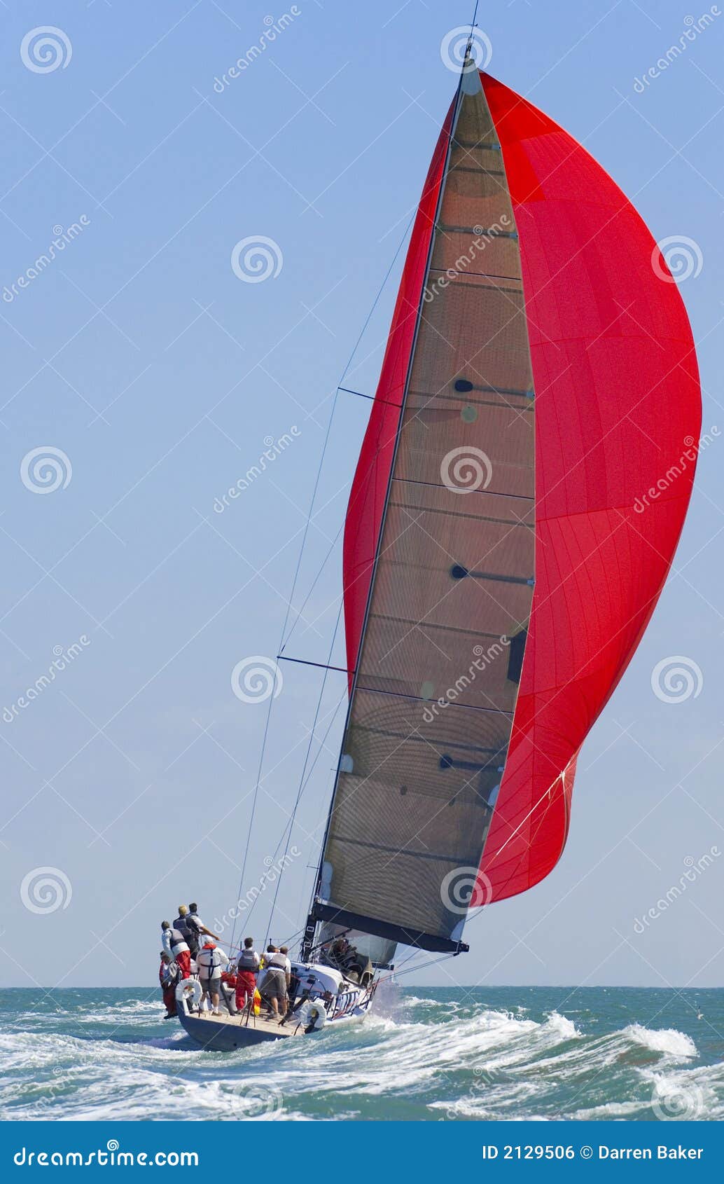 Full Sail Power stock photo. Image of power, wake, speed - 2129506