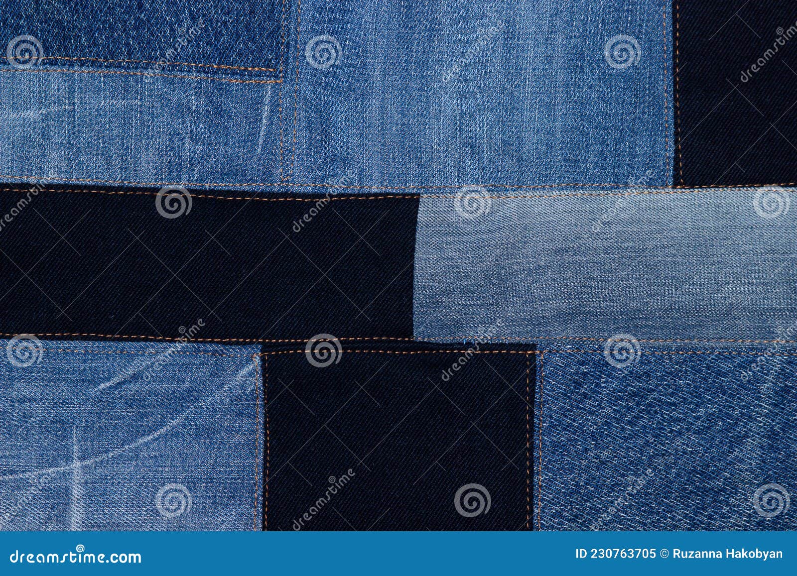 Full screen denim. stock image. Image of textured, denim - 230763705