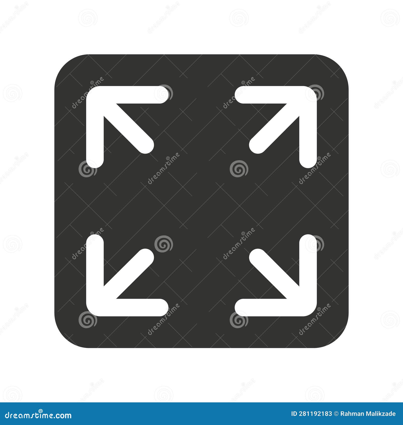 Full Screen Icon Vector