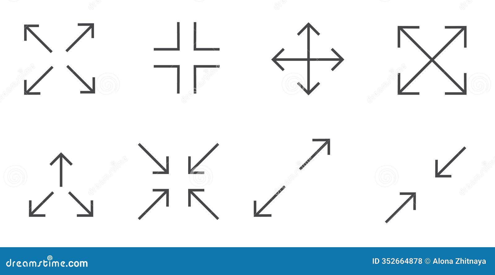 Full Screen Icon Interface Menu Cursor Bitton, Application Size Control ...