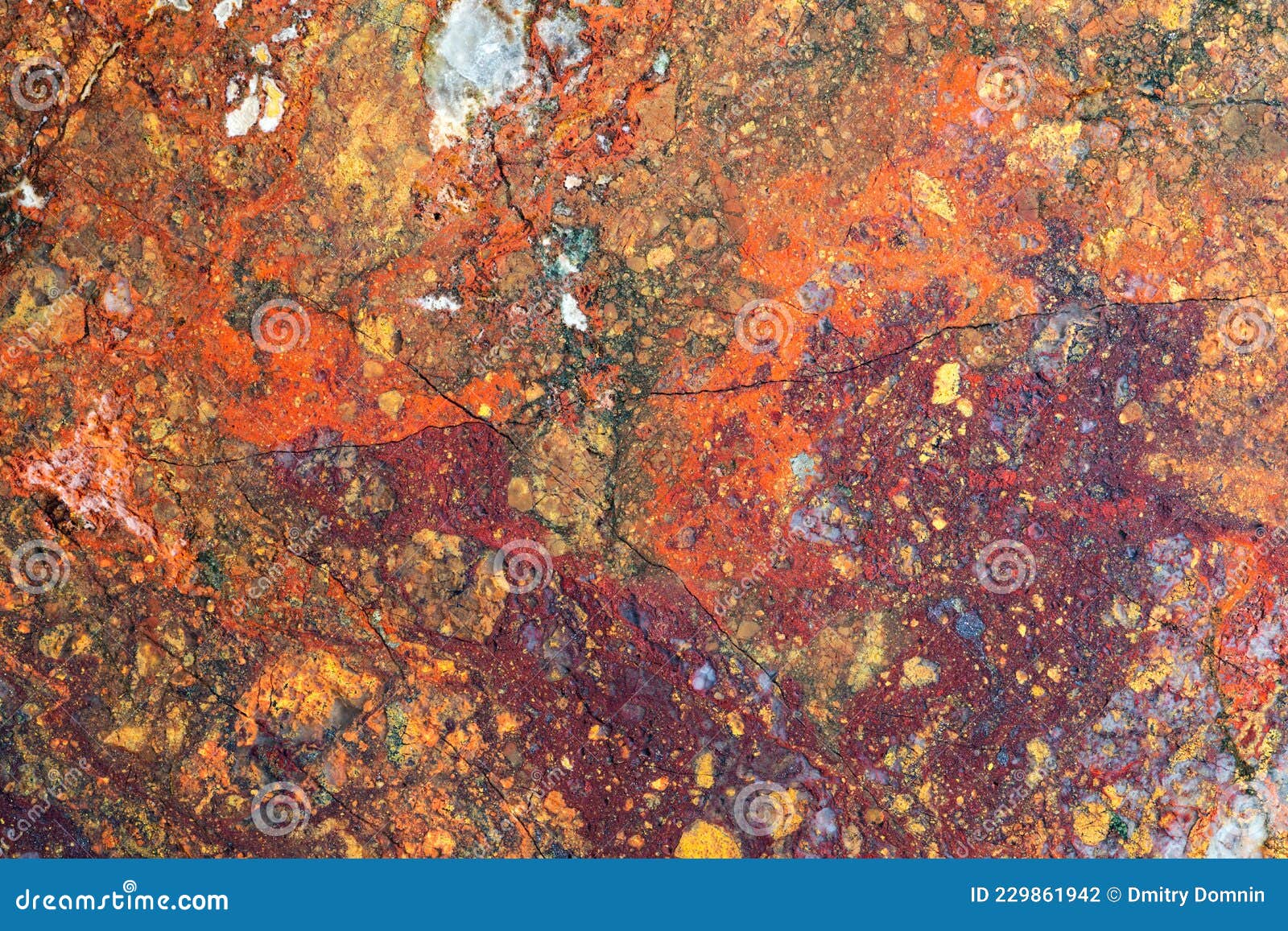 Full-screen Texture of Multicolored Jasper Stock Photo - Image of ...