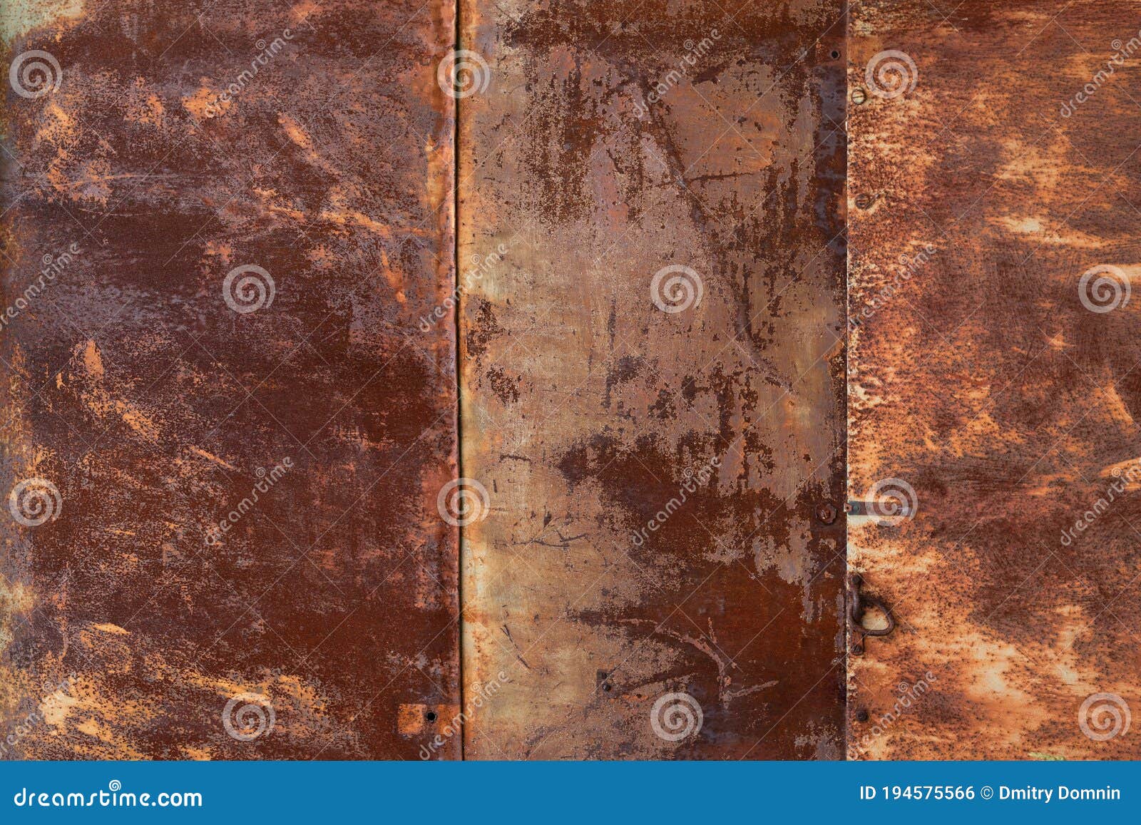 Full-screen Texture of Rusty Metal Wall Stock Photo - Image of ...