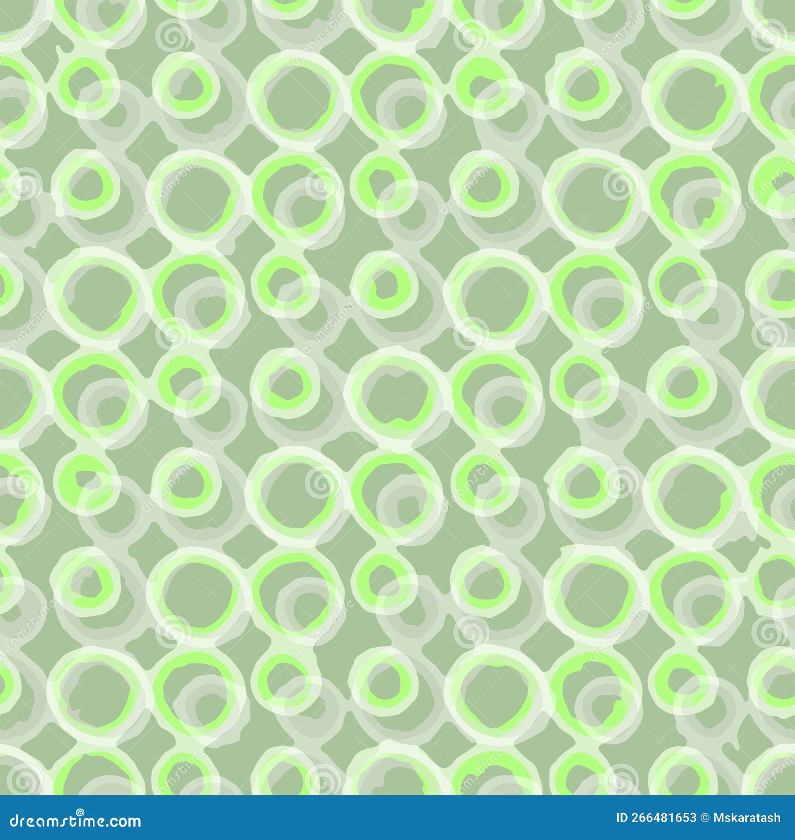 Seamless Abstract Circle Texture Background. Fabric Print Pattern ...