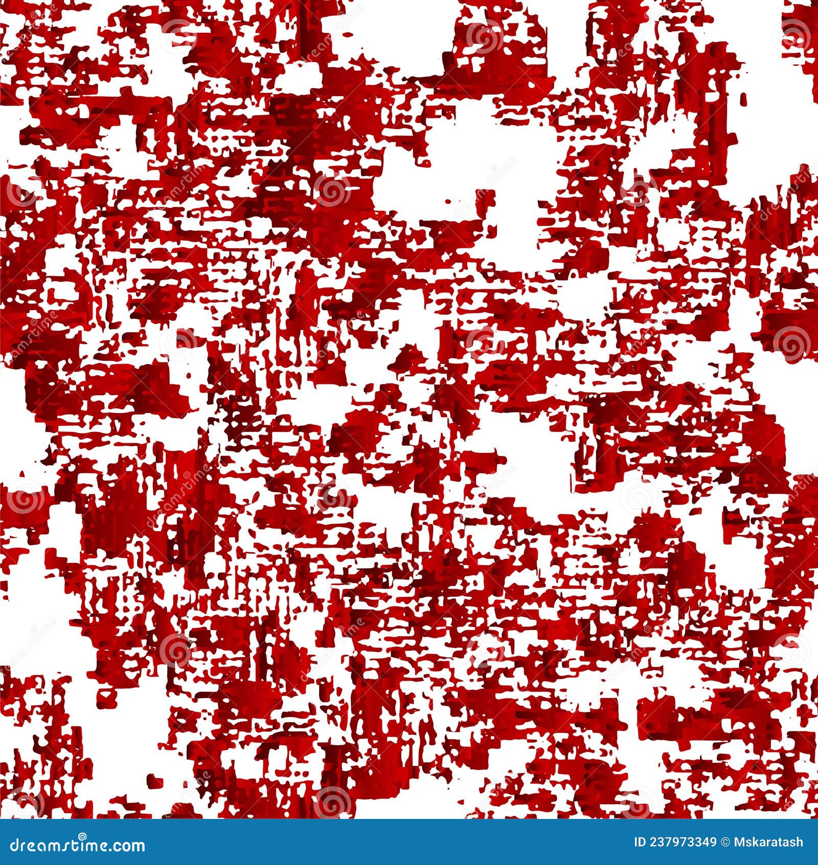 Seamless Modern Distressed Texture Pattern Vector. Classic Halftone ...