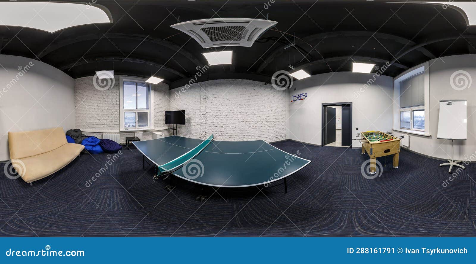 Full Seamless Spherical Hdri 360 Panorama in Interior Rest and ...