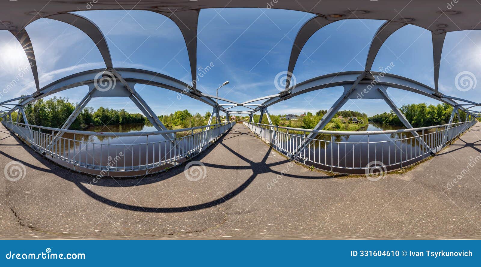 Full Seamless Spherical 360 Hdri Panorama on Iron Steel Frame ...