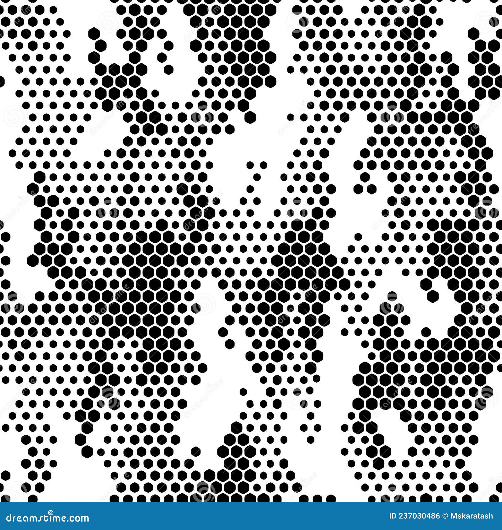 Seamless Modern Halftone Lines Camouflage Pattern for Decor and Textile ...